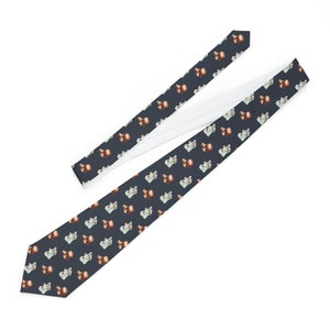 Black Nativity Pattern Men's Christmas Tie Christmas Tie Christian Tie ...