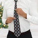 Black Nativity Pattern Men's Christmas Tie Christmas Tie Christian Tie ...