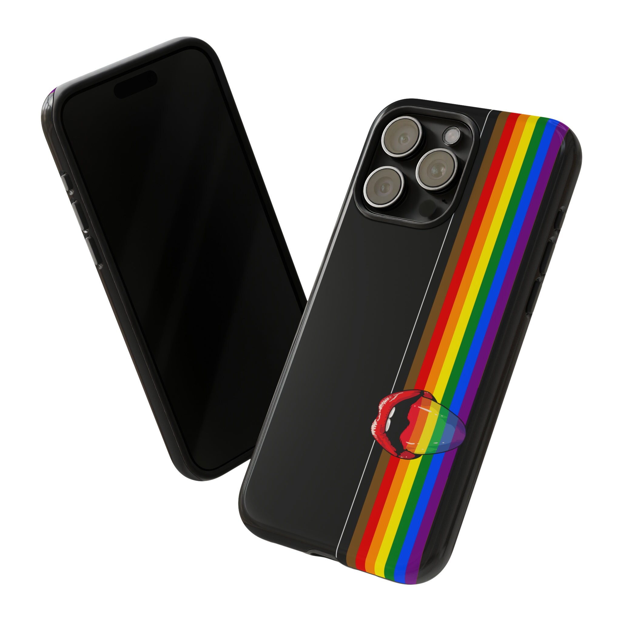 LGBTQIA POC Inclusive Pride Flag Apple iPhone Samsung - Etsy