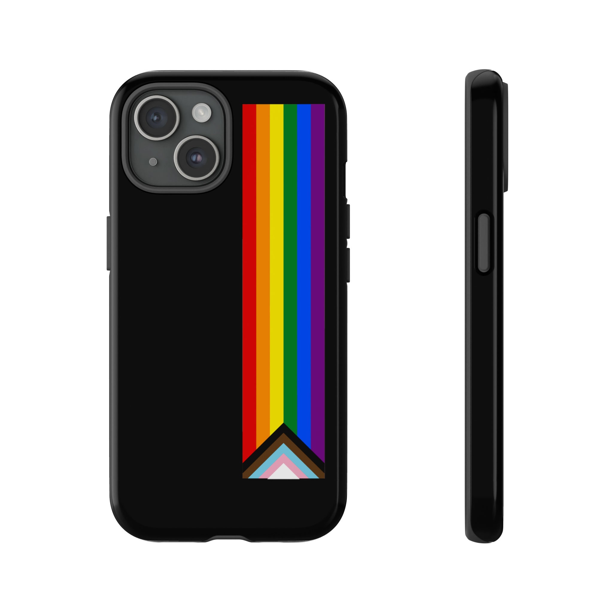 LGBTQIA Progress Pride Flag Rainbow Flag Apple iPhone - Etsy