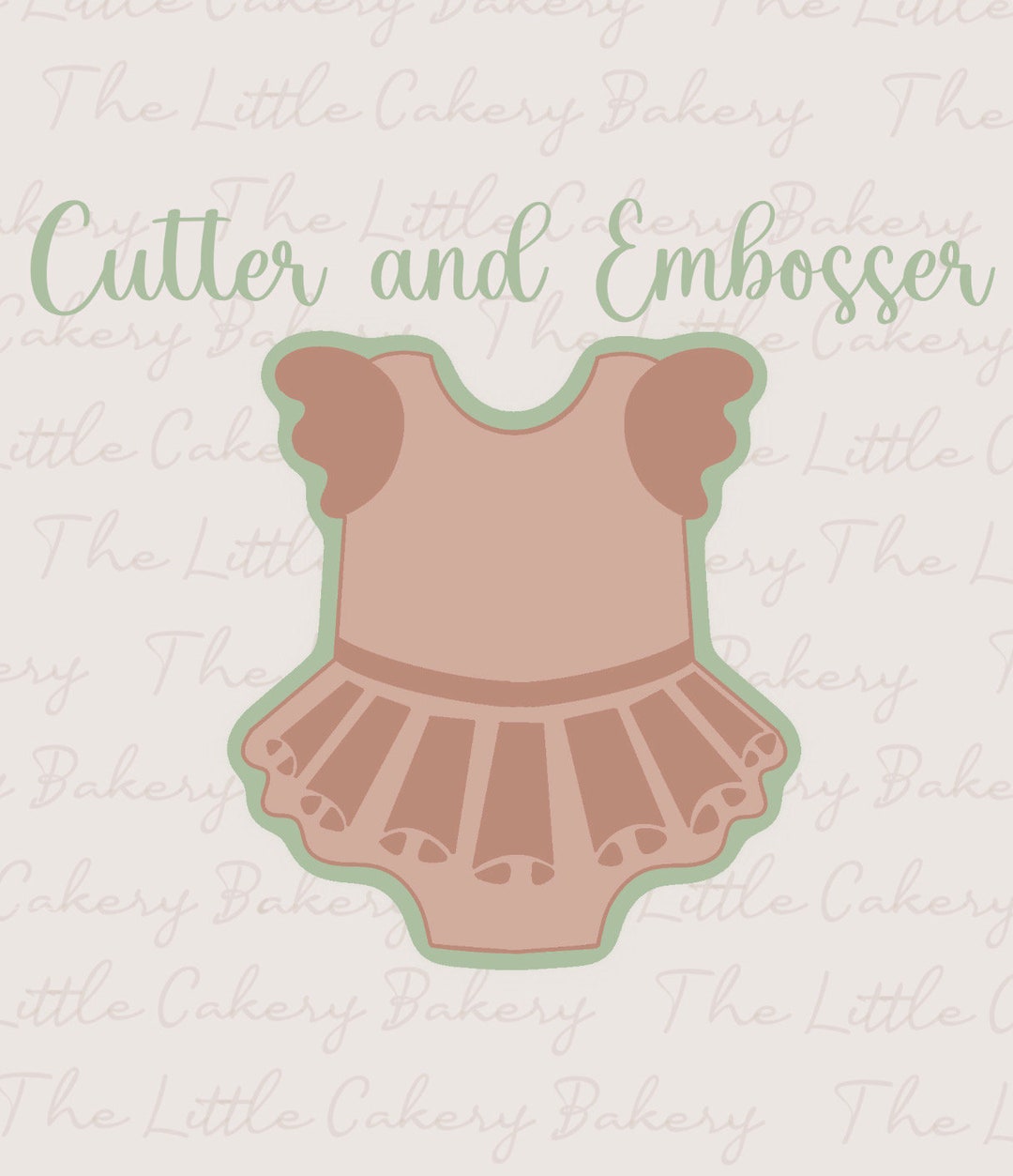 Onesie Embosser Stamp and Cookie Cutter Set, Baby Cookie Cutters With ...