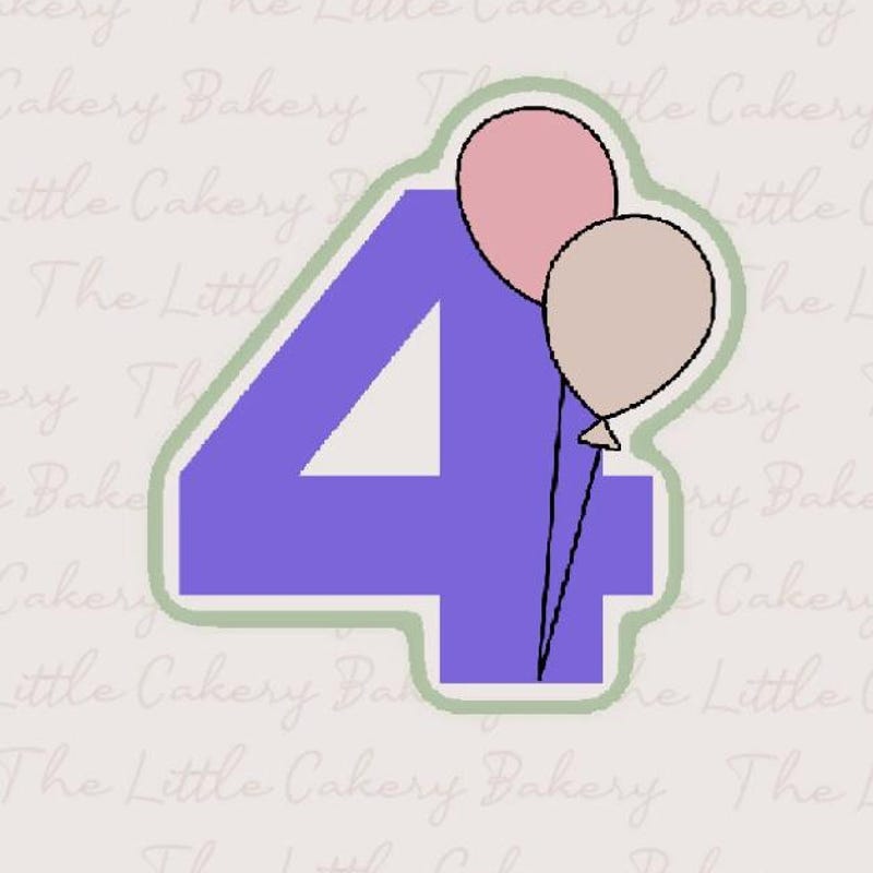 Number Cookies - Etsy