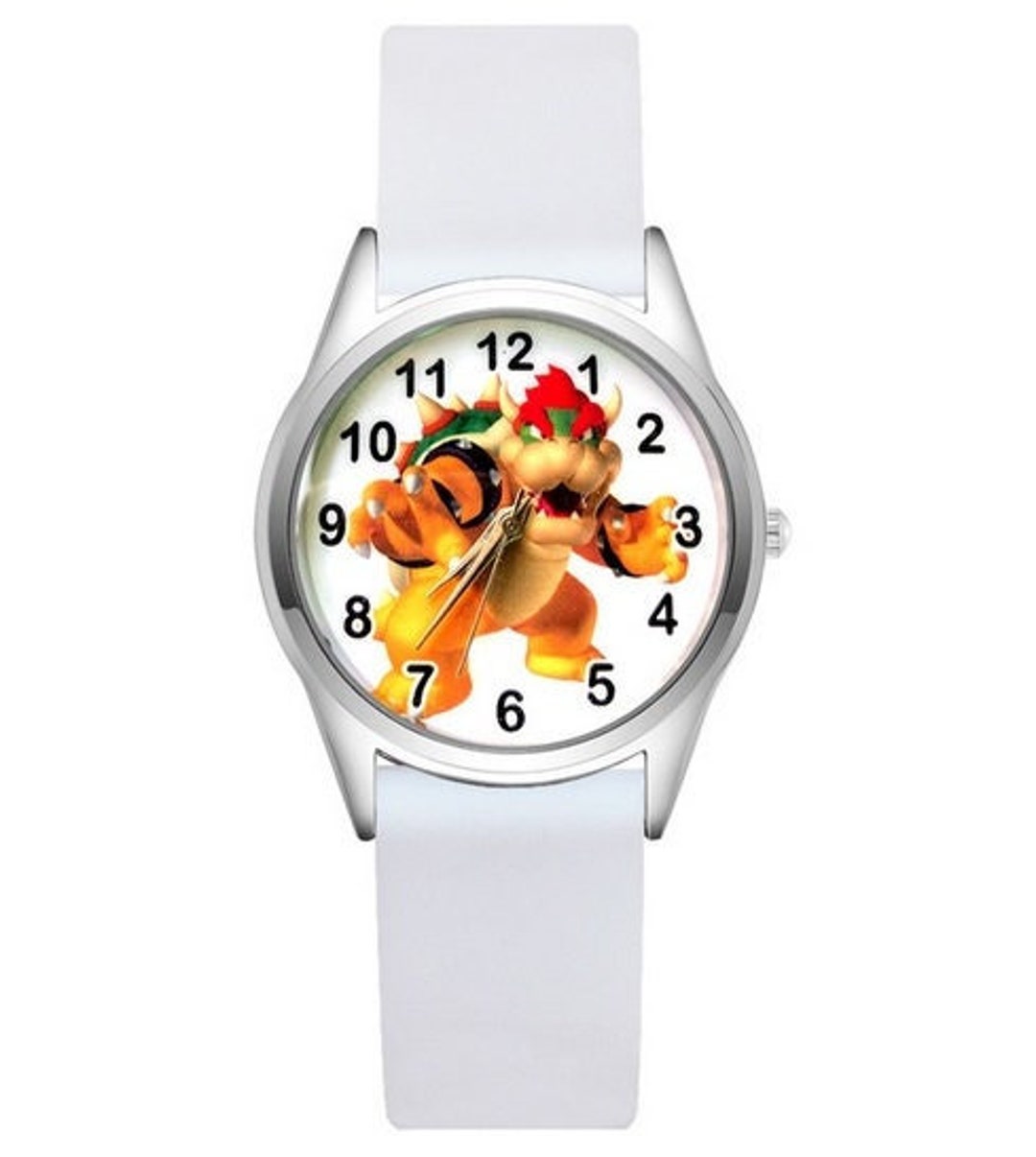 Super Mario Bros Bowser Watch silicone Strap - Etsy
