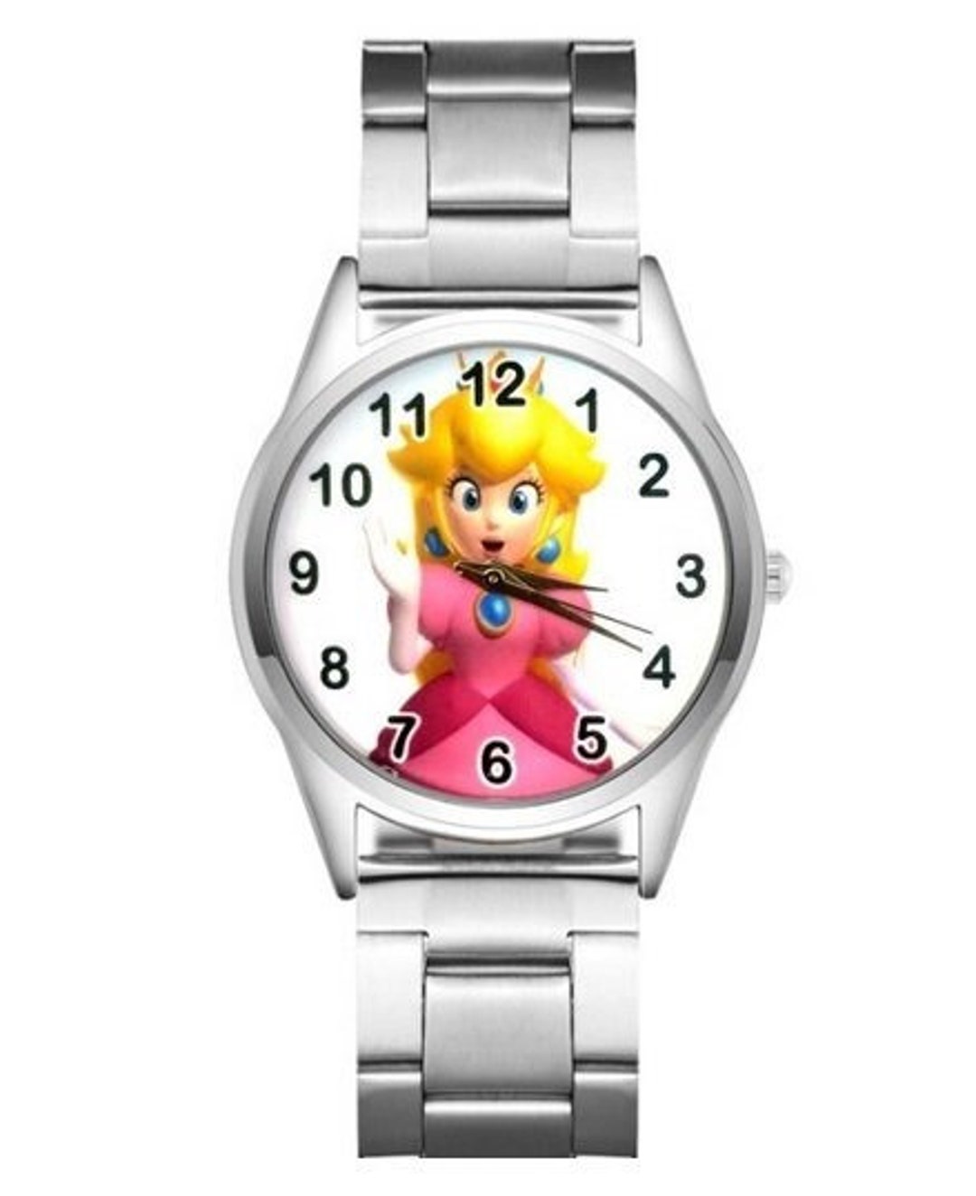 Super Mario Bros Princess Peach Watch metal Strap - Etsy