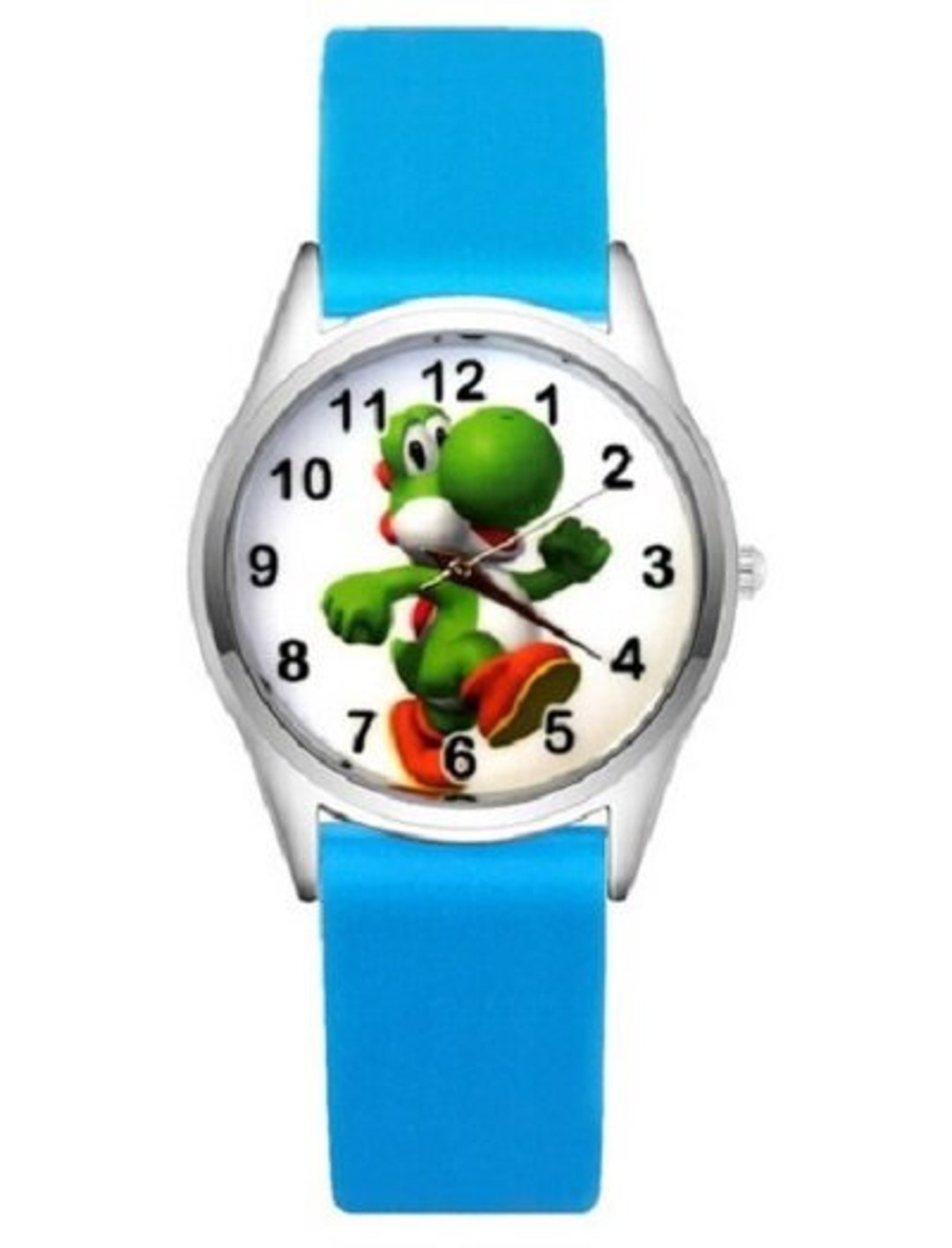 Super Mario Bros Yoshi Watch silicone Strap - Etsy