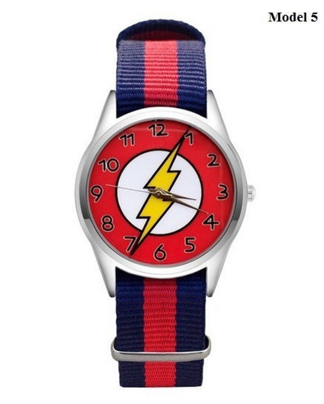 The Flash Ray Velocity Watch nylon Nylon Strap - Etsy