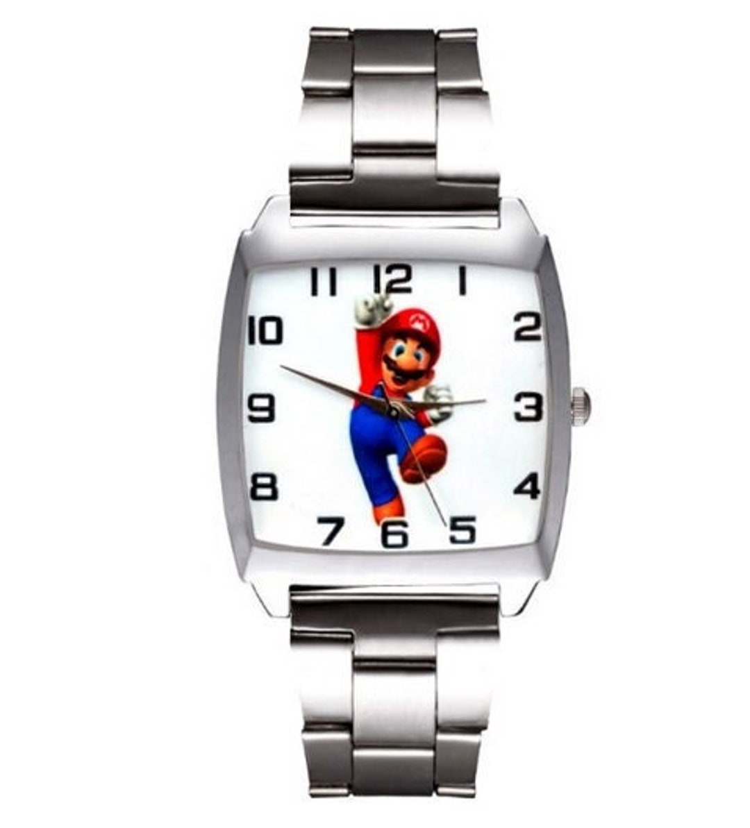 Super Mario Bros Watch metal Strap - Etsy