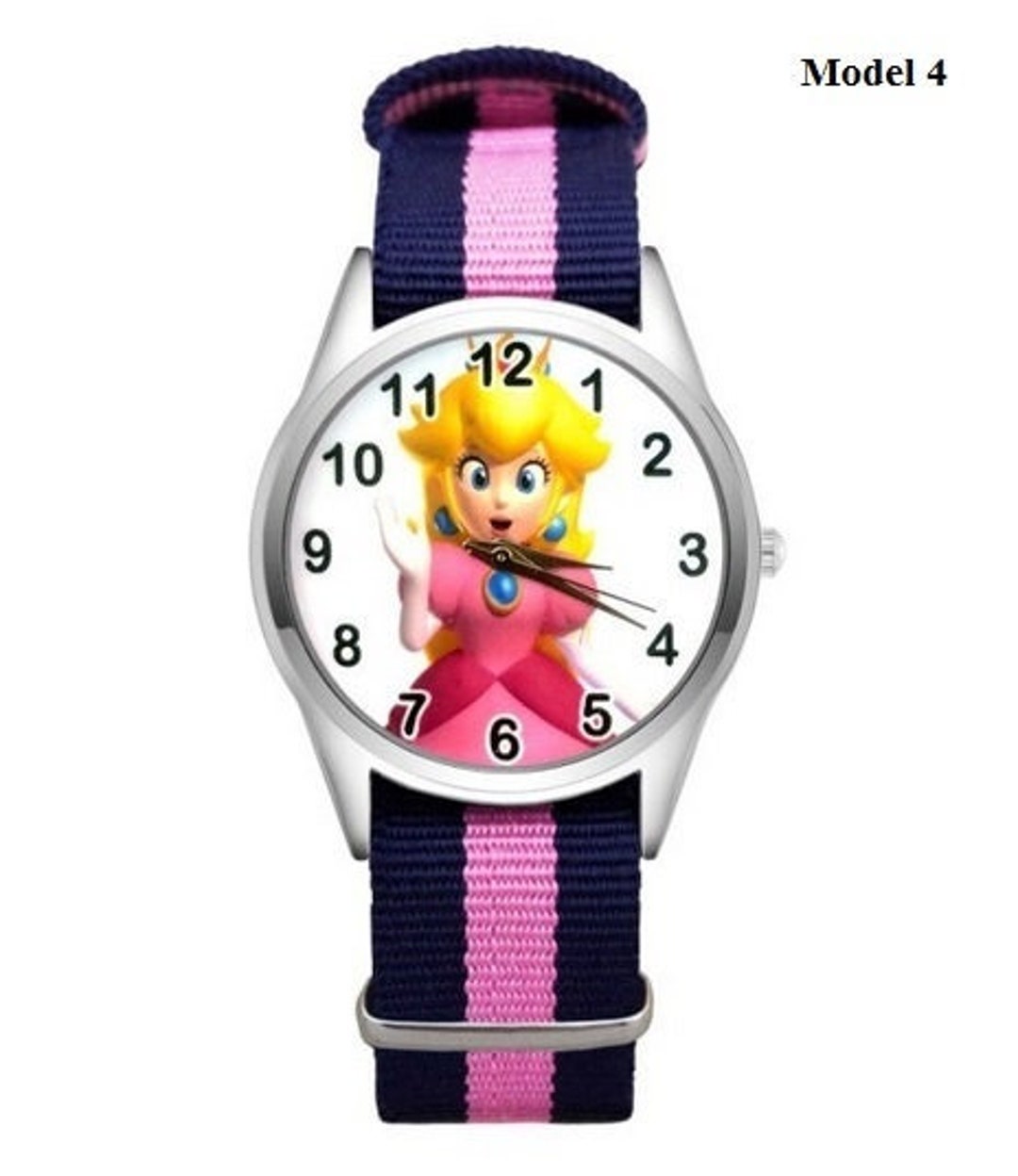 Reloj Super Mario Bros Princesa Peach Correa de Nylon Nailon - Etsy España