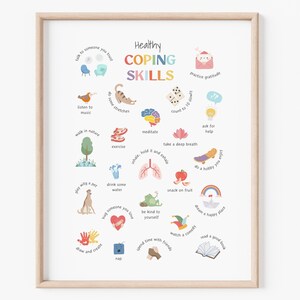 Coping Skills Poster, Calming Strategies, Calm Down Corner, Self ...