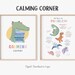 6 Calming Corner Posters, Therapy Office Decor, Mindful Wall Art for ...