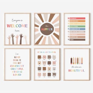 12 Inclusive Posters, Inclusive Classroom Decor, Diversity Equality ...