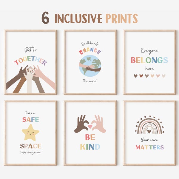 Inclusive Classroom Decor - Etsy