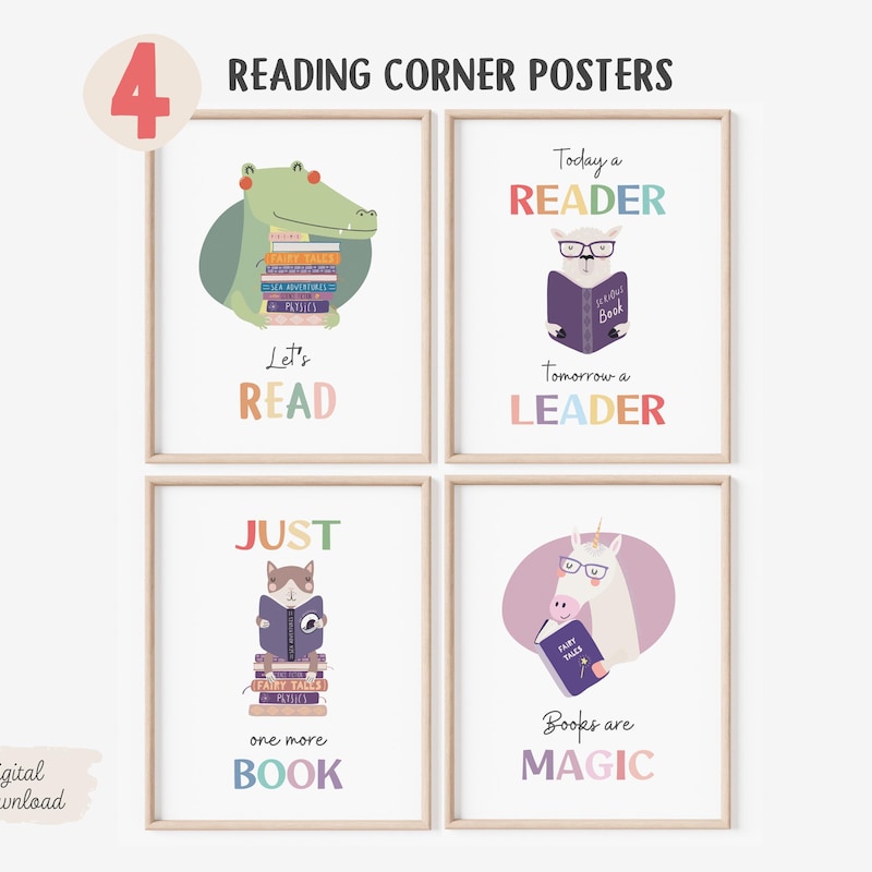 Boho Read Posters - Etsy UK