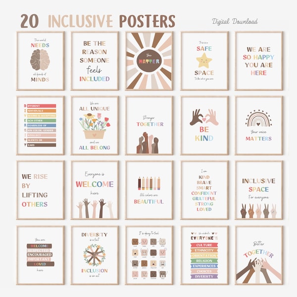 Diversity Poster - Etsy