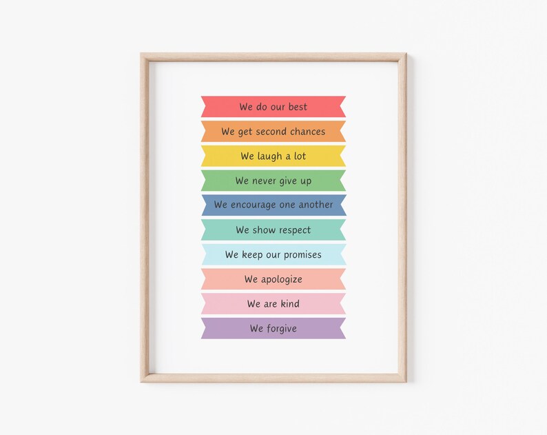 In Our Class We Are Family Poster, Classroom Bundle, Teacher Bulletin ...