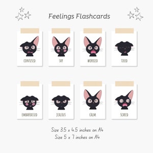 Feelings Flash Cards, Emotions Chart, Feelings Flash Cards Nomenclature ...