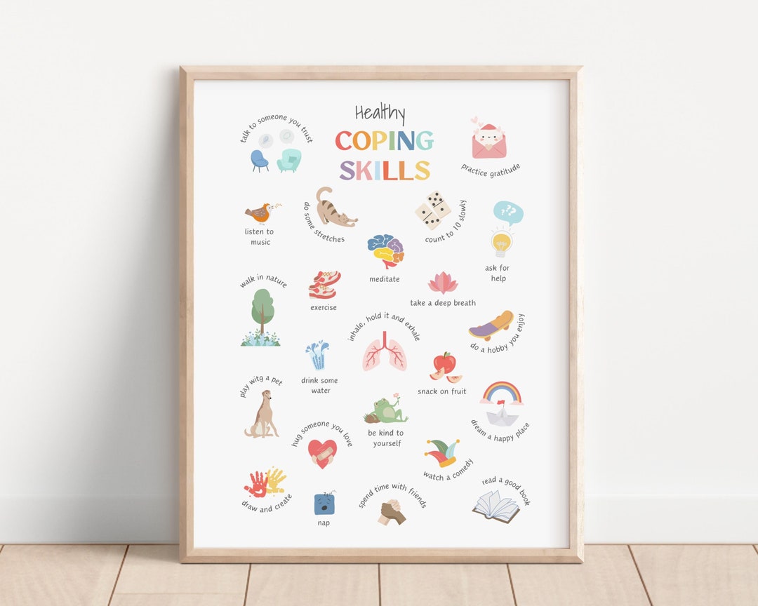 Coping Skills Poster, Calming Strategies, Calm Down Corner, Self ...