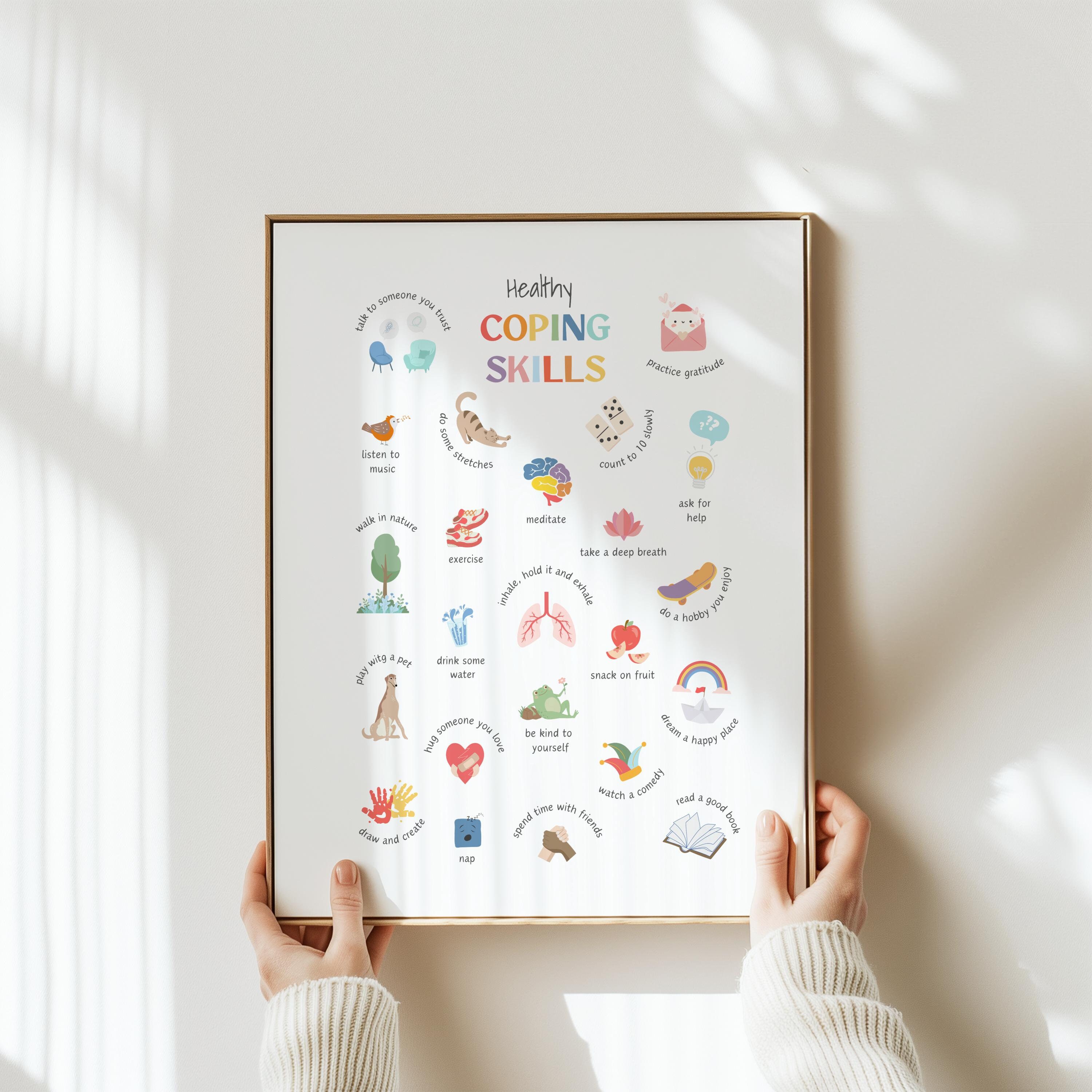Coping Skills Poster, Calming Strategies, Calm Down Corner, Self ...
