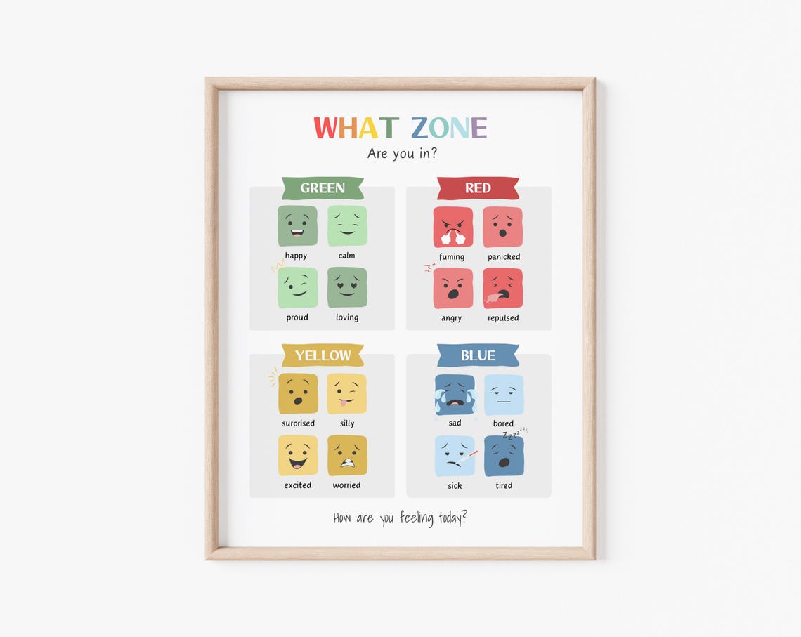 Affiche sur les zones de réglementation, Coin calme, Décoration de ...