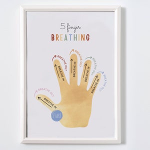 Set of 6 Calming Corner Posters, Printable Feelings Chart, Coping ...