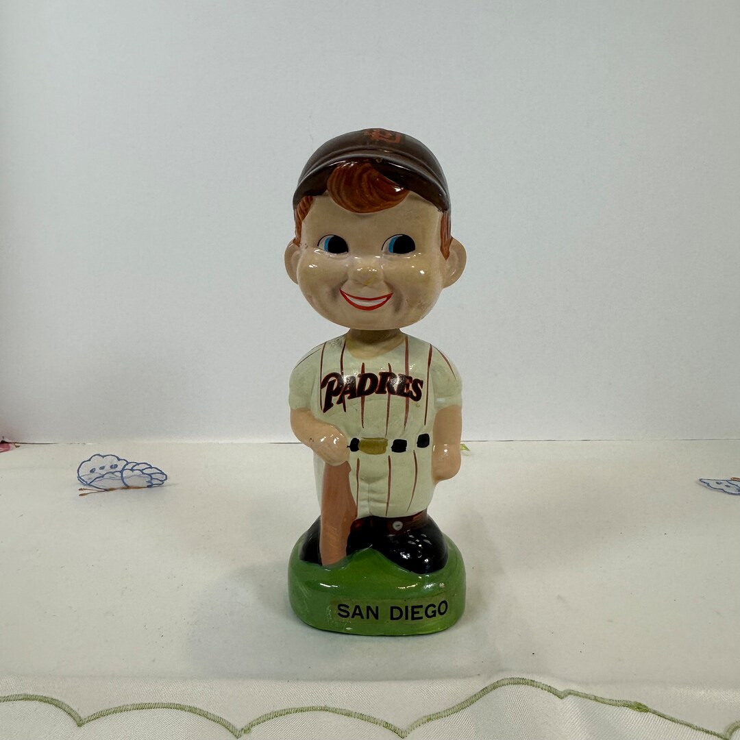 Vintage Rare, 1980s San Diego, Padres, Generic Boy Face Nodder ...