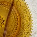 Vintage Amber Indiana Glass Tiara Pattern 3 Partitioned/divided ...