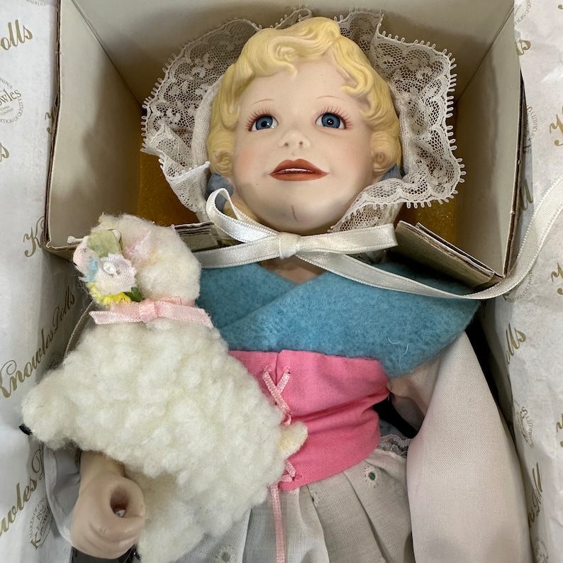 Vintage 1987 "little Bo Peep" Doll Limited Edition Children From Mother ...