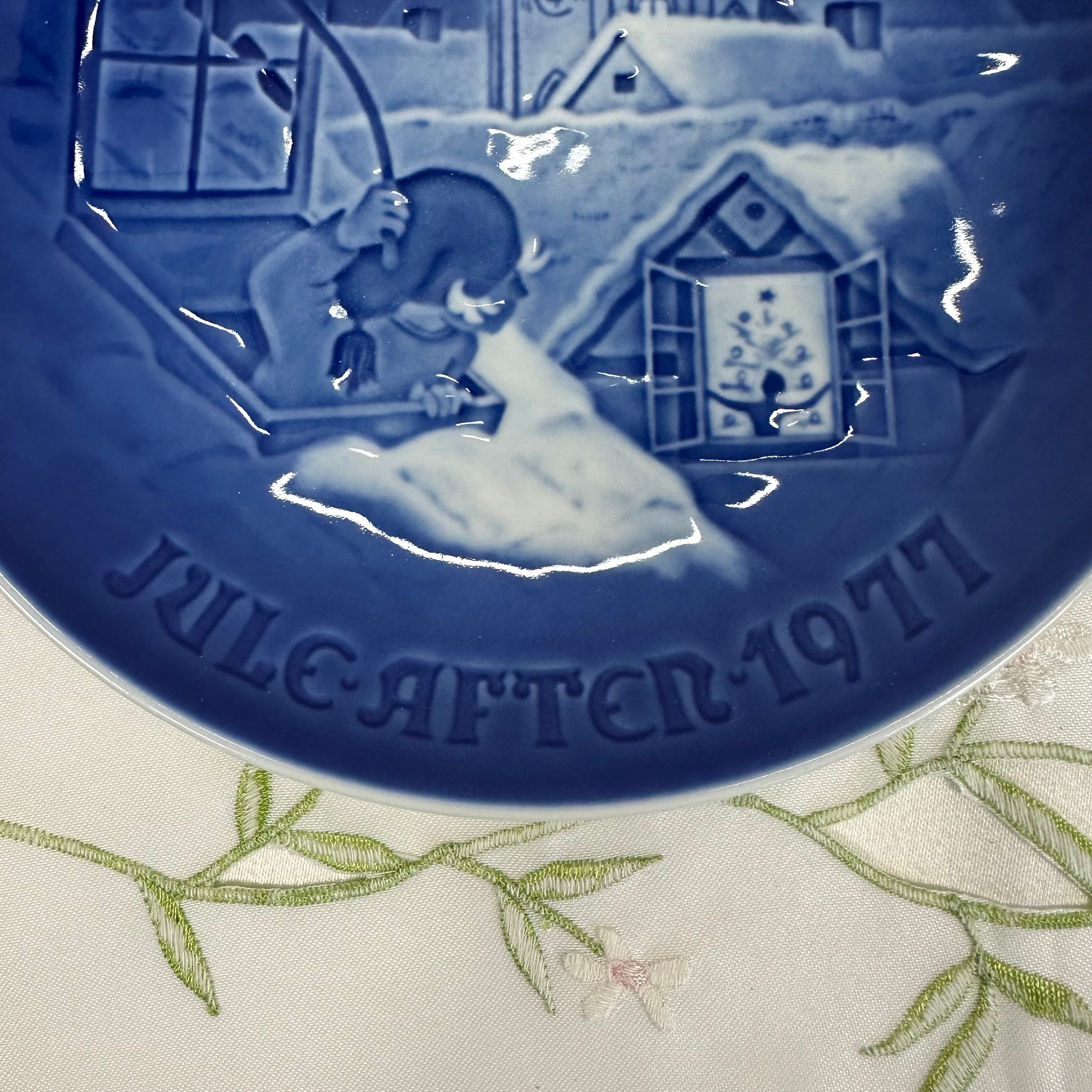 Vintage Collectable Jule After Plate, Dated 1977, Title "copenhagen ...