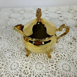 Vintage Gold Plated, Tea Set, Hong Kong Co., 3-piece, Tea & Coffee Set ...