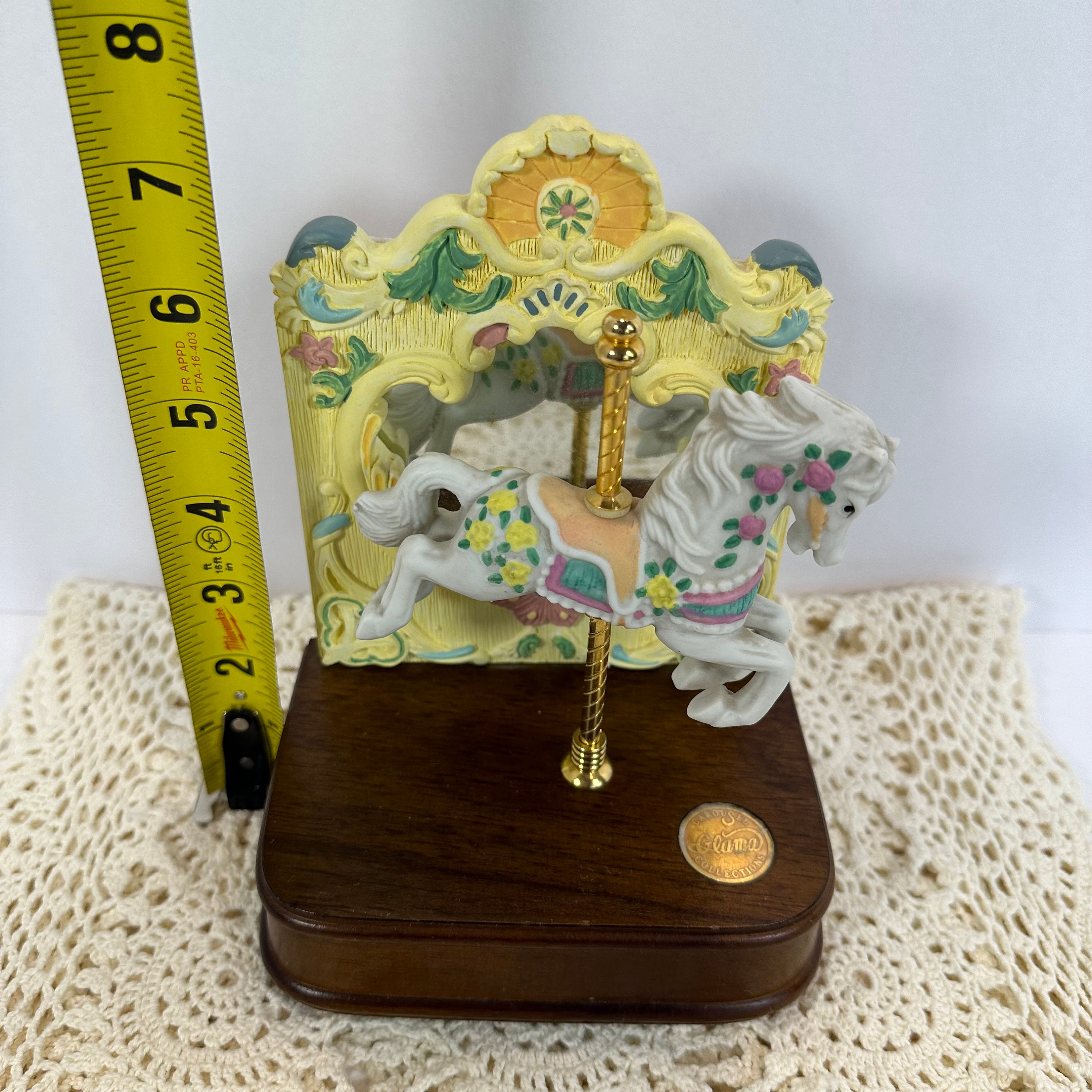 Carousel Horse Music Box for Vintage Mantel Dresser Vanity Decor - Etsy