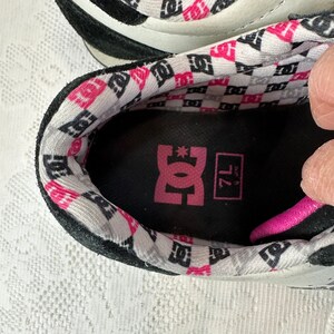 Vintage, DC Shoes Women's Skater Shoes, Sneakers, Black and Pink, USA ...