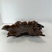 Vintage, Large Leaf Serving/display Tray, Leaf Resin, Burlwood ...