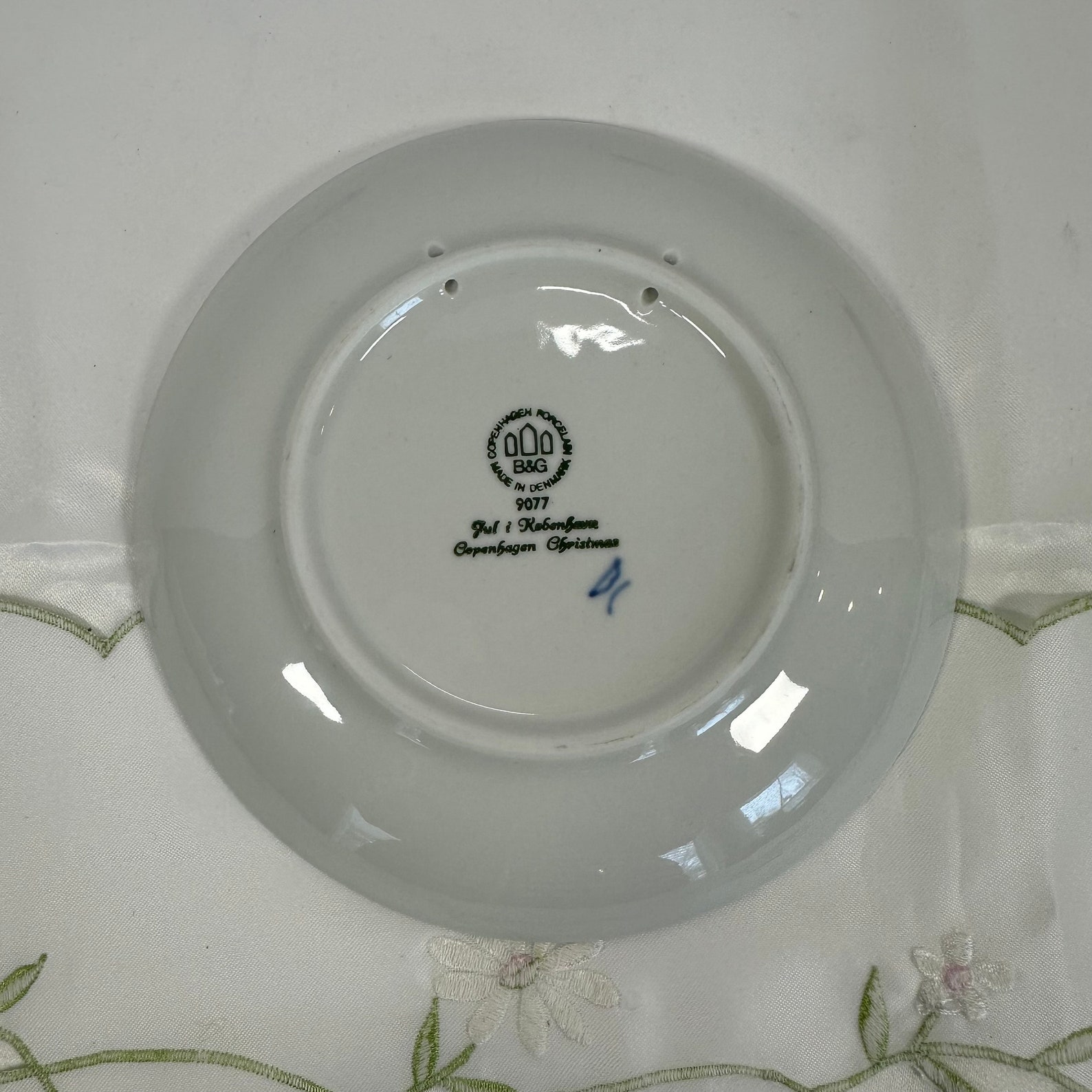 Vintage Collectable Jule After Plate, Dated 1977, Title "copenhagen ...