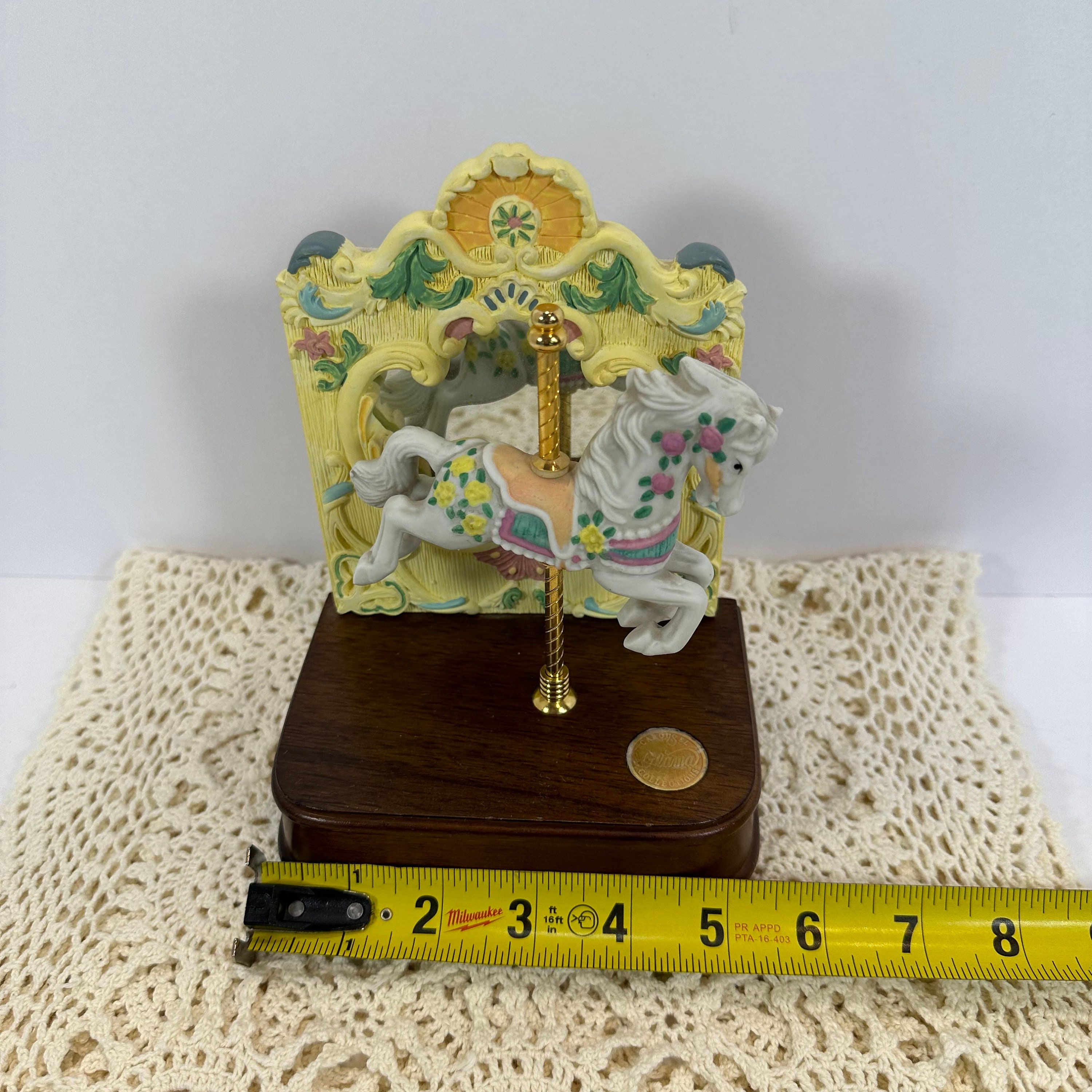Carousel Horse Music Box for Vintage Mantel Dresser Vanity Decor - Etsy