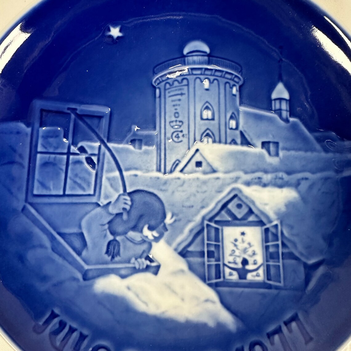Vintage Collectable Jule After Plate, Dated 1977, Title "copenhagen ...
