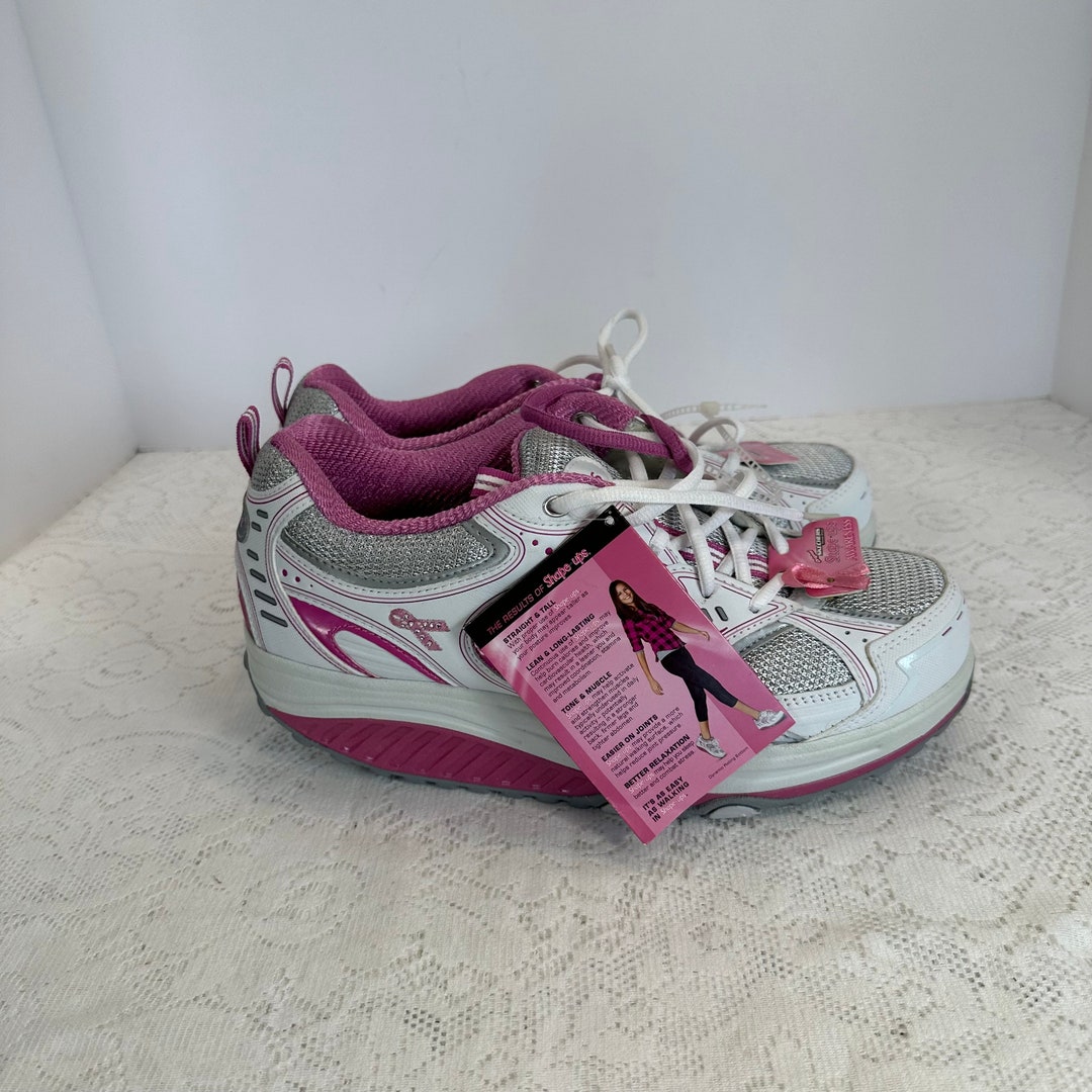 Women's Shoes, Skechers Shape Ups Breast Cancer Toning Shoes Running ...