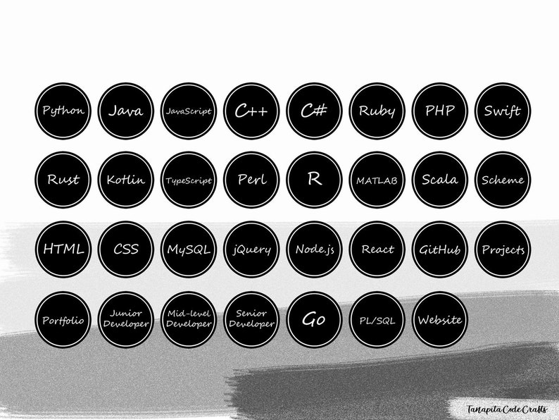 CODE Instagram Highlight Covers for Coders - Etsy