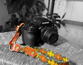 Lance Camera Strap DSLR Green-black - Etsy