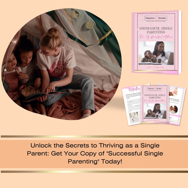 Successful Single Parenting, Parent Handout, Single Parenting, Single ...
