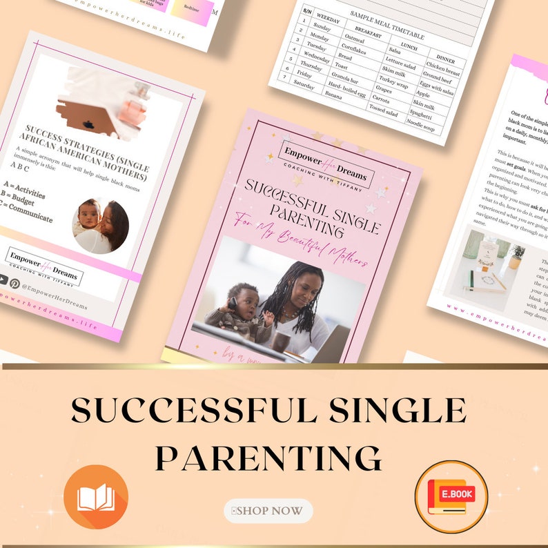 Successful Single Parenting, Parent Handout, Single Parenting, Single ...
