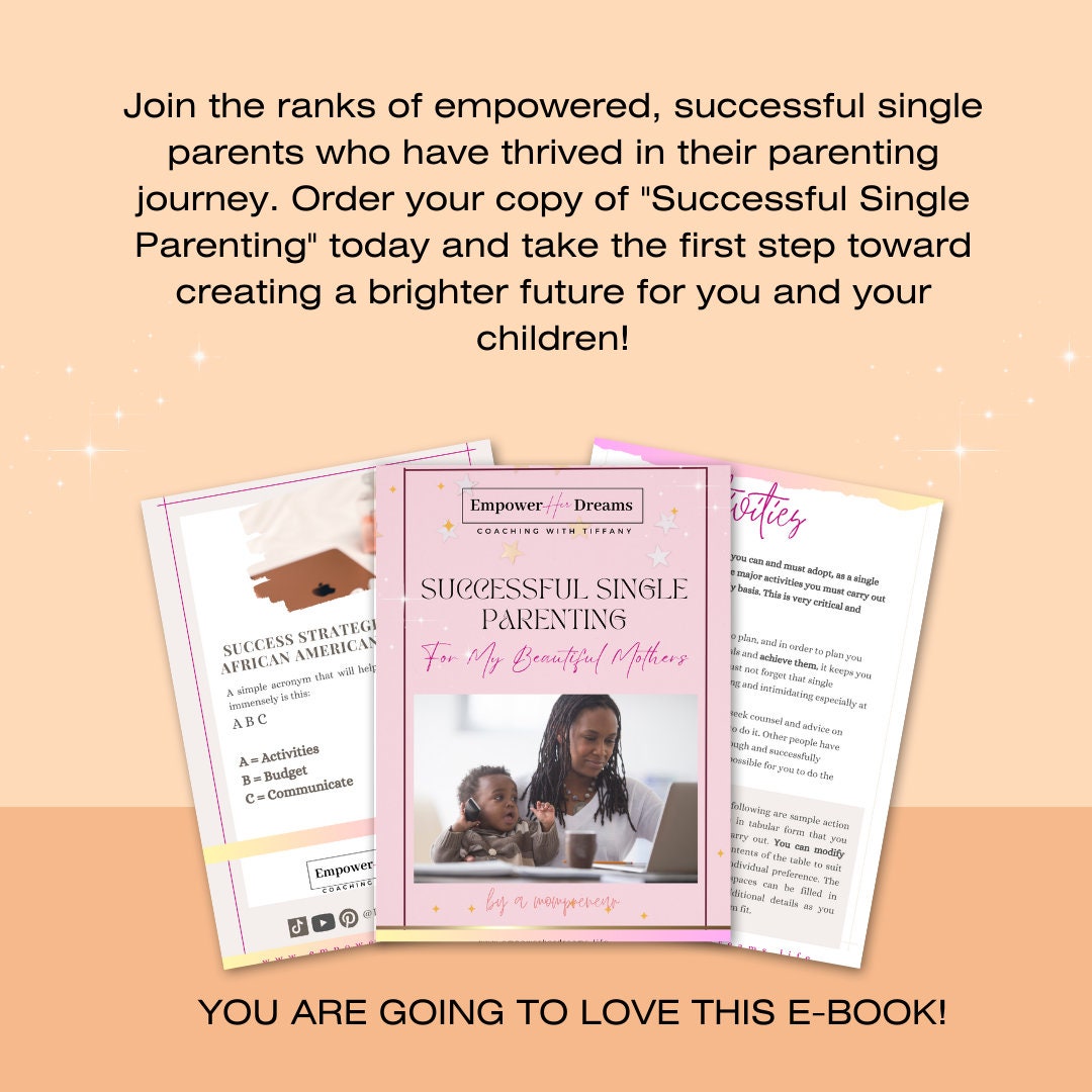 Successful Single Parenting, Parent Handout, Single Parenting, Single ...