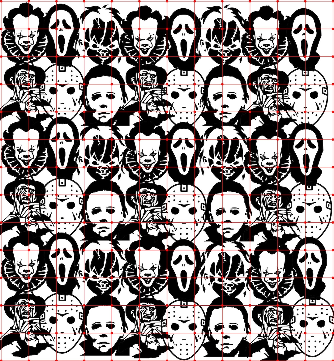 Horror Window Decal - Etsy