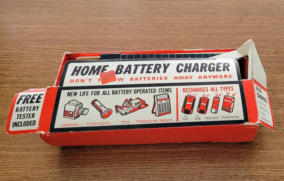 Vintage Dynamic Battery Charger - Untested - Etsy