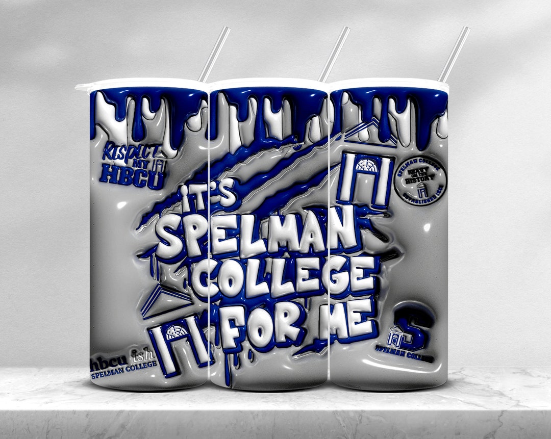 3D Inflated Spelman College 20oz Tumbler Sublimation Design - Etsy