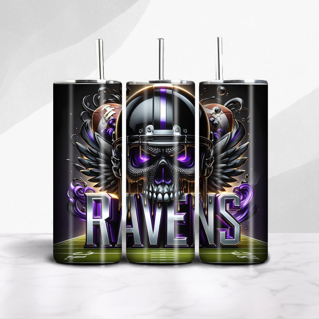 Baltimore Ravens 20oz Tumbler Sublimation Design - Etsy