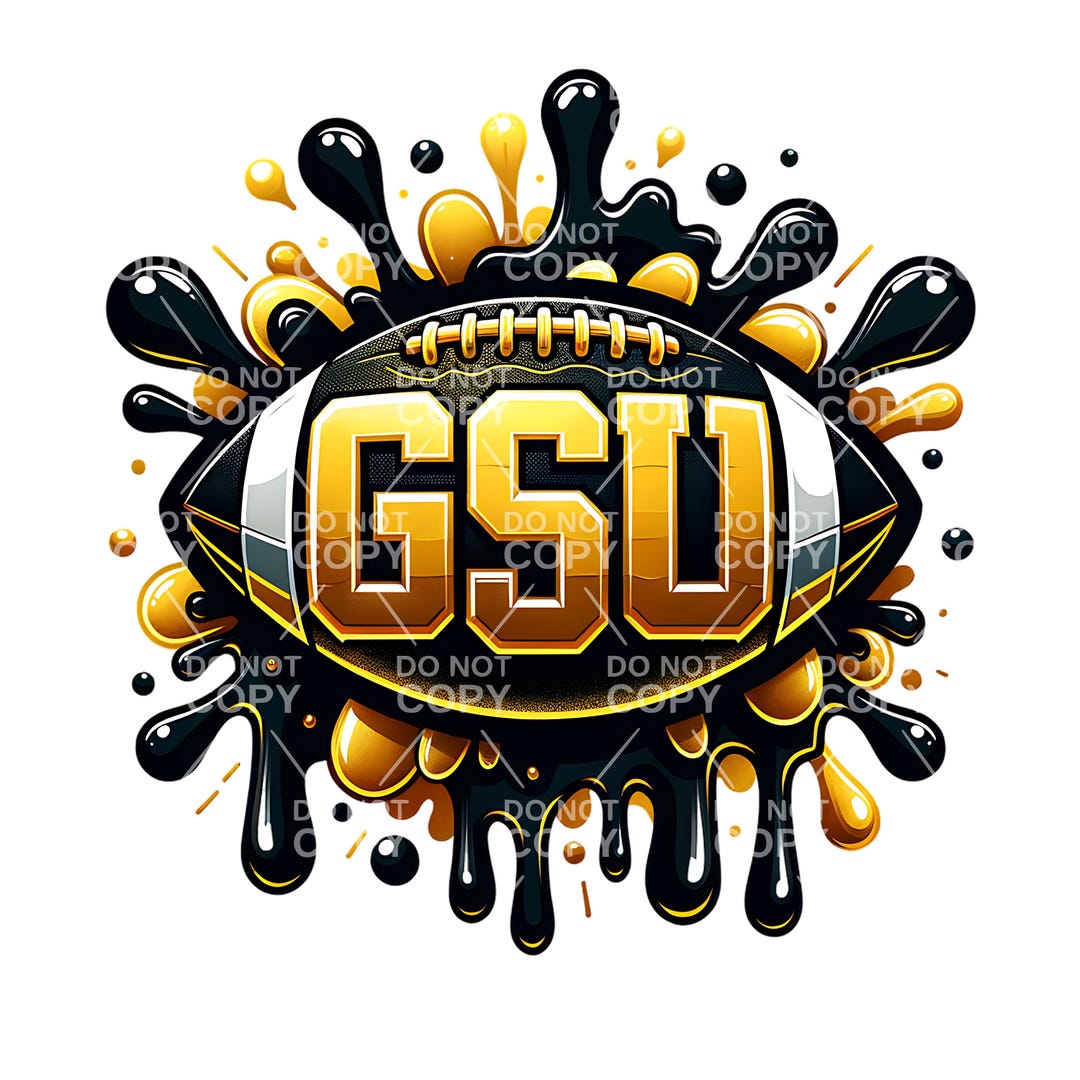 GSU PNG Sublimation Design - Etsy