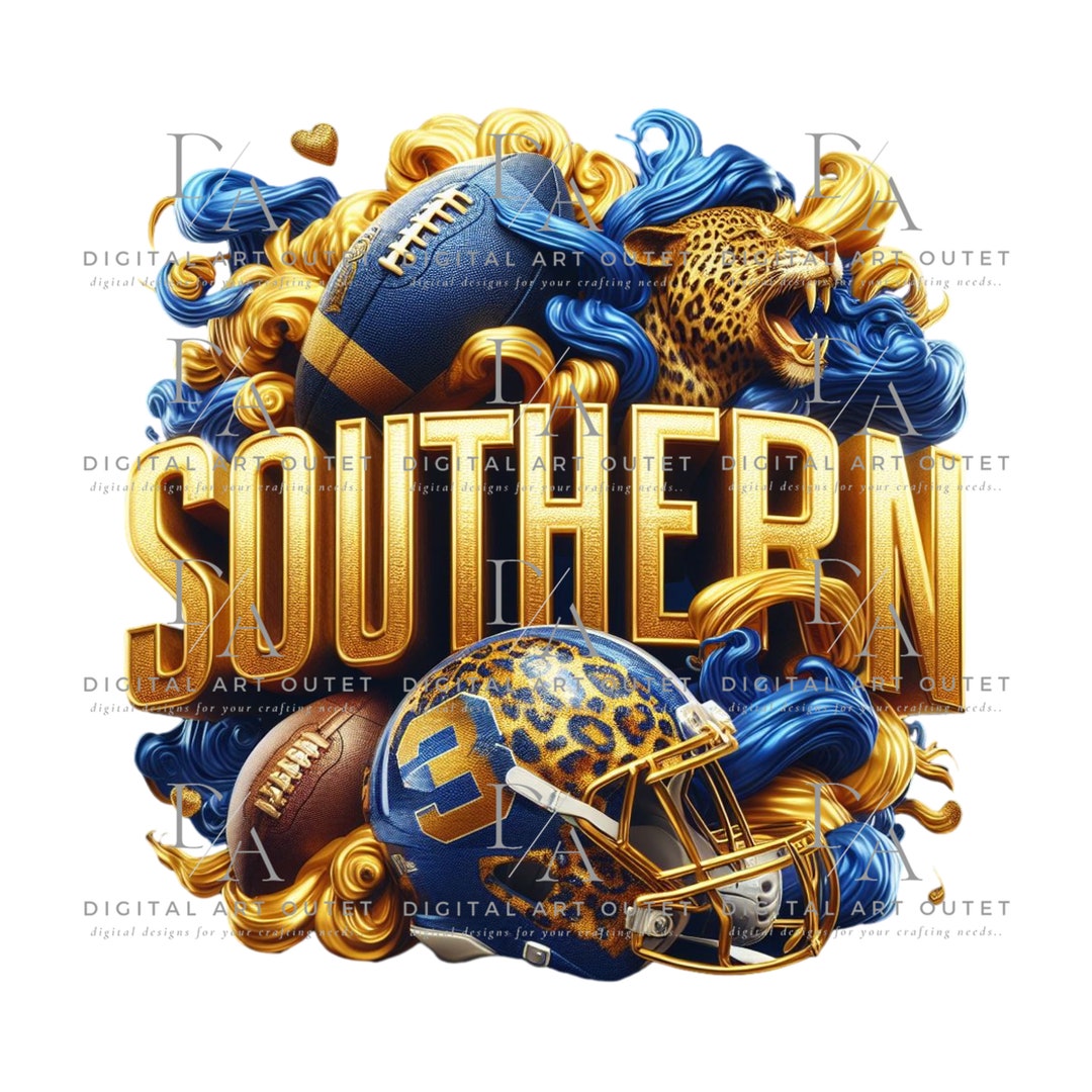 Southern University Jaguars PNG Sublimation Design - Etsy