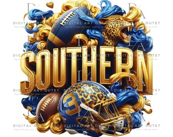 Southern University Logo, Png - Etsy