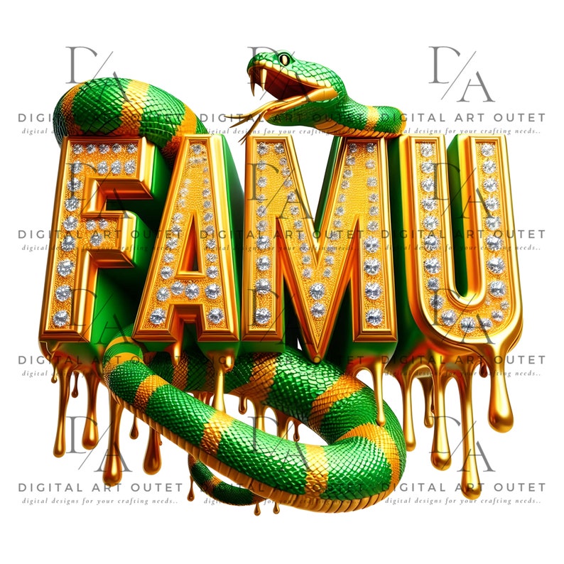 Florida A&M University PNG Sublimation Design - Etsy
