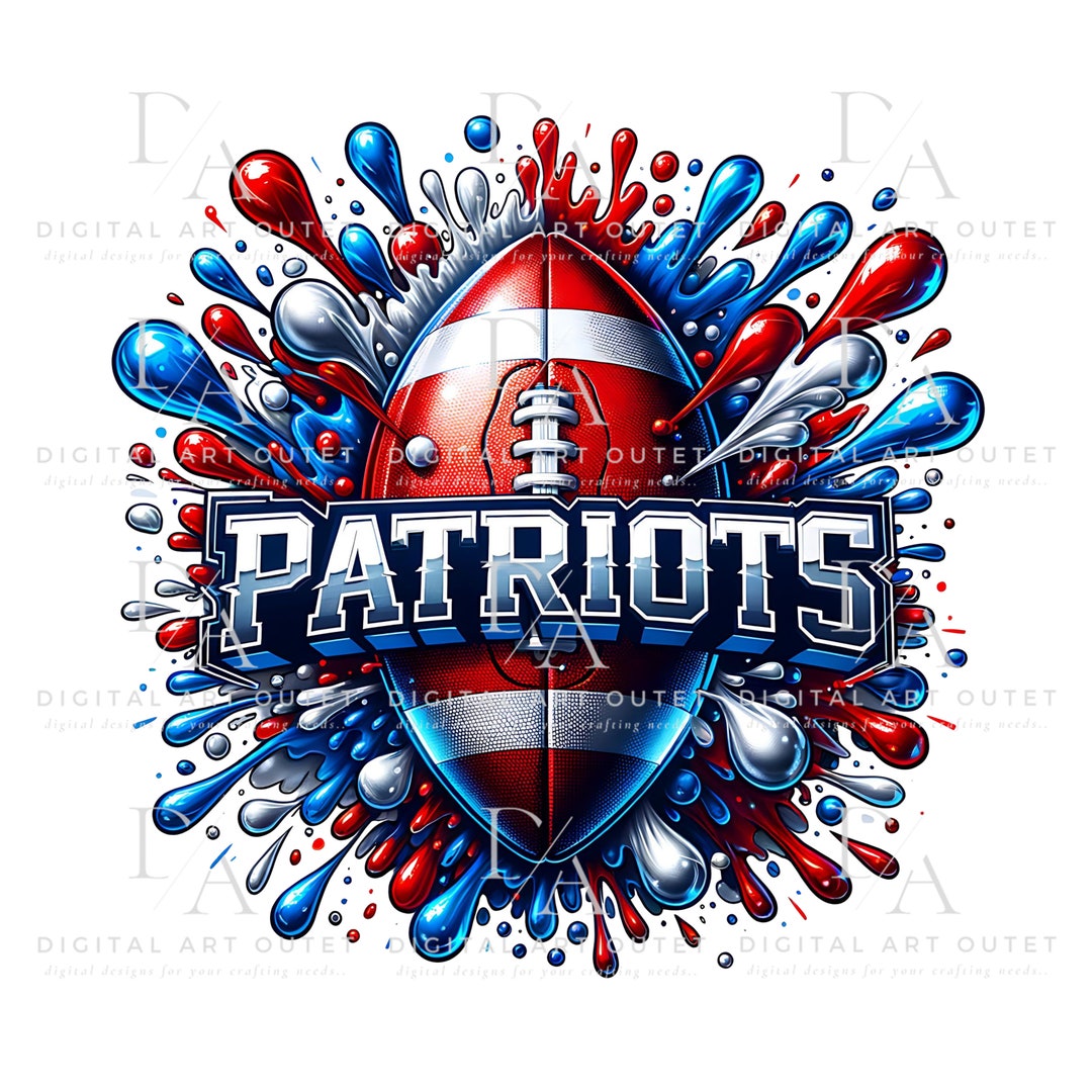 Patriots PNG Sublimation Design - Etsy